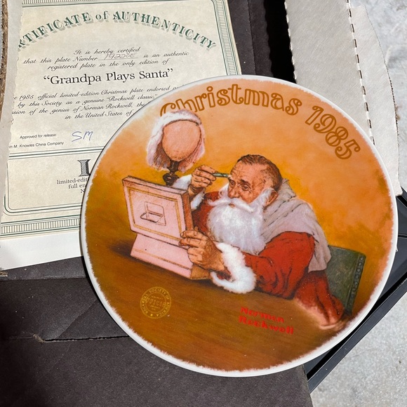 Knowles | Other | Bormal Rockwell Limited Edition Numbered Collector ...